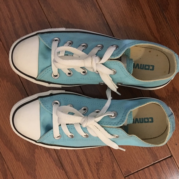 Converse | Shoes | Converse Chuck Taylor All Star In Light Blue | Poshmark